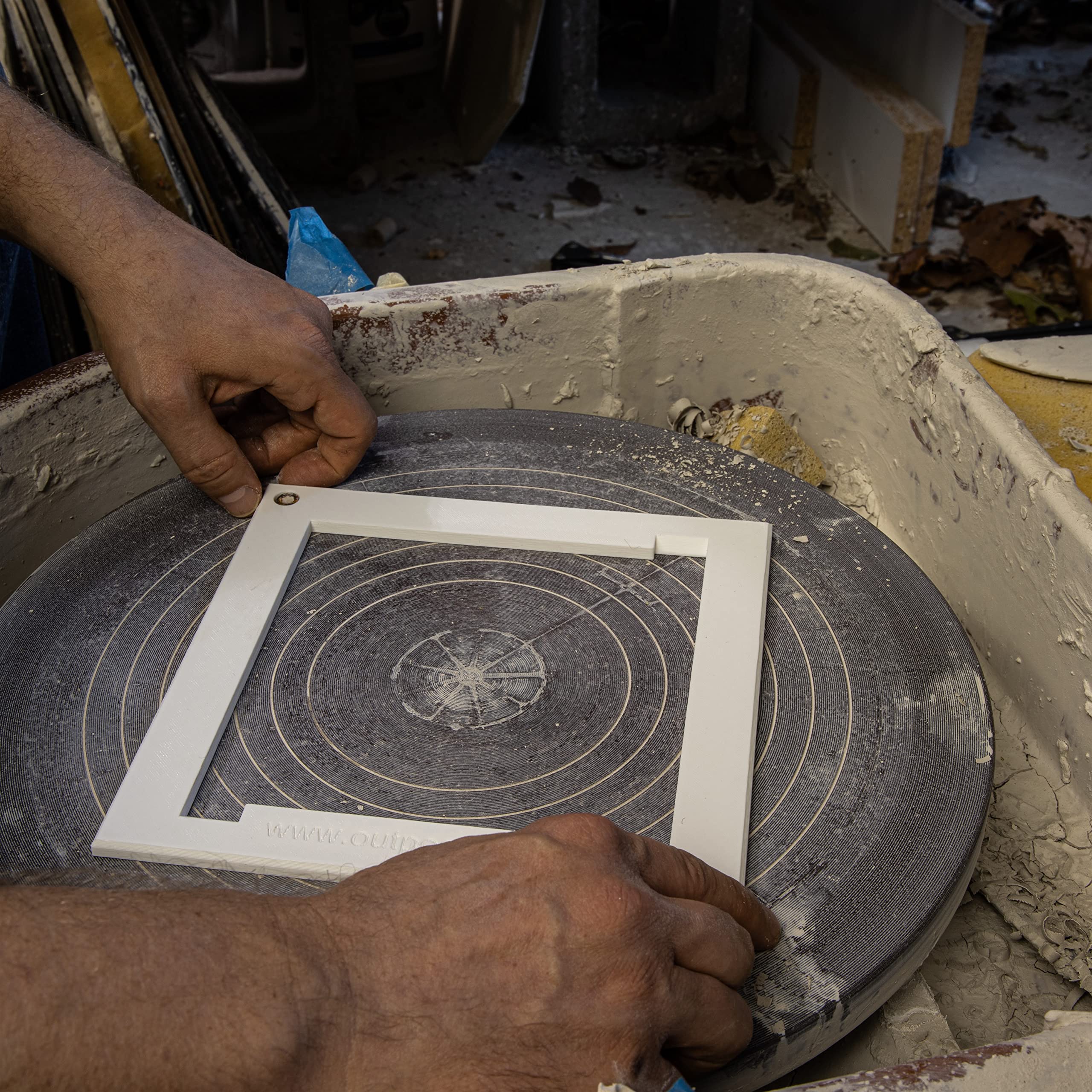 OUTPOST POTTERY Tile Spinner - The Best Pottery Bat System For Your ...