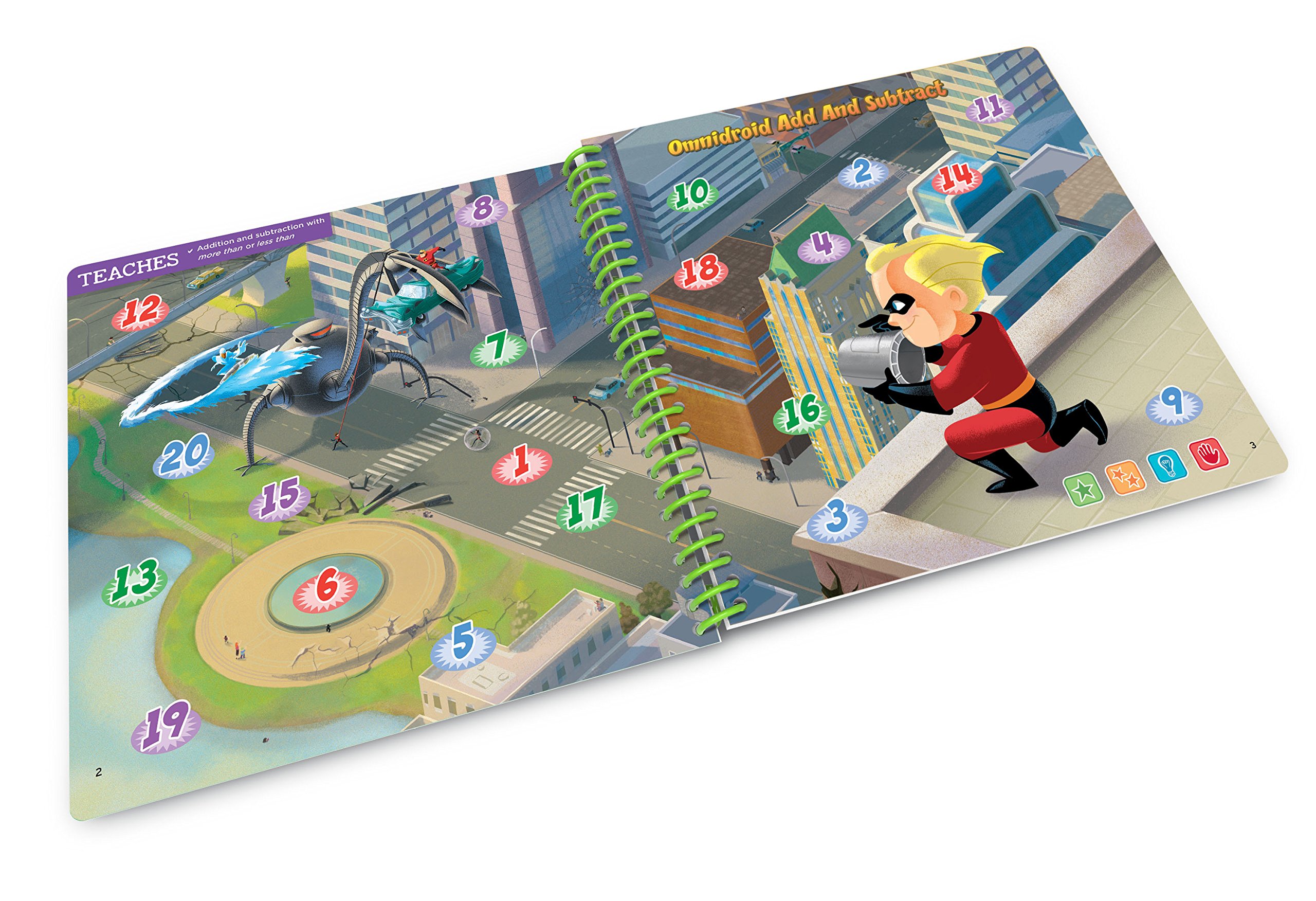 Mua LeapFrog LeapStart 3D Disney Pixar Pals Math Book trên Amazon Mỹ ...