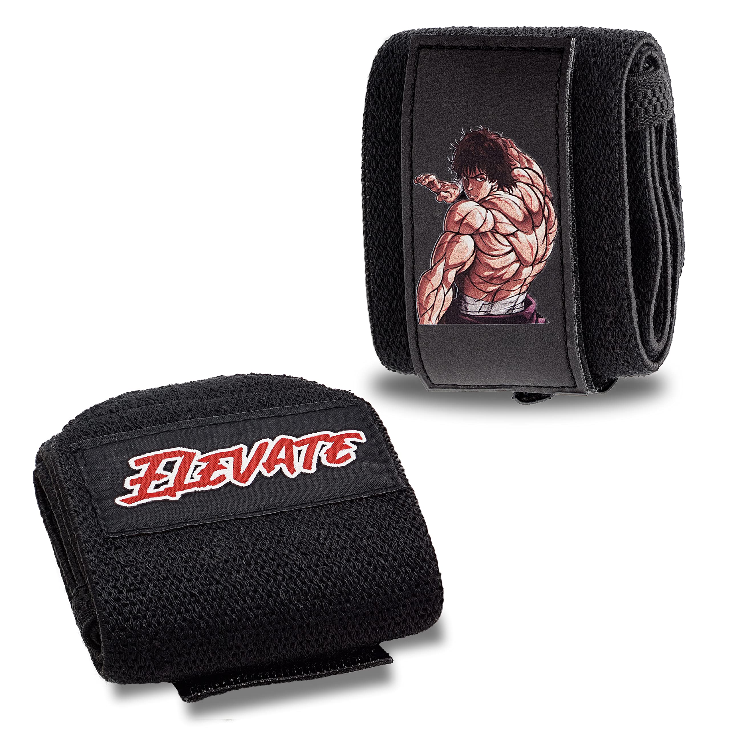 Baki Anime Wrist Wraps (19" Premium Quality) for Powerlifting ...