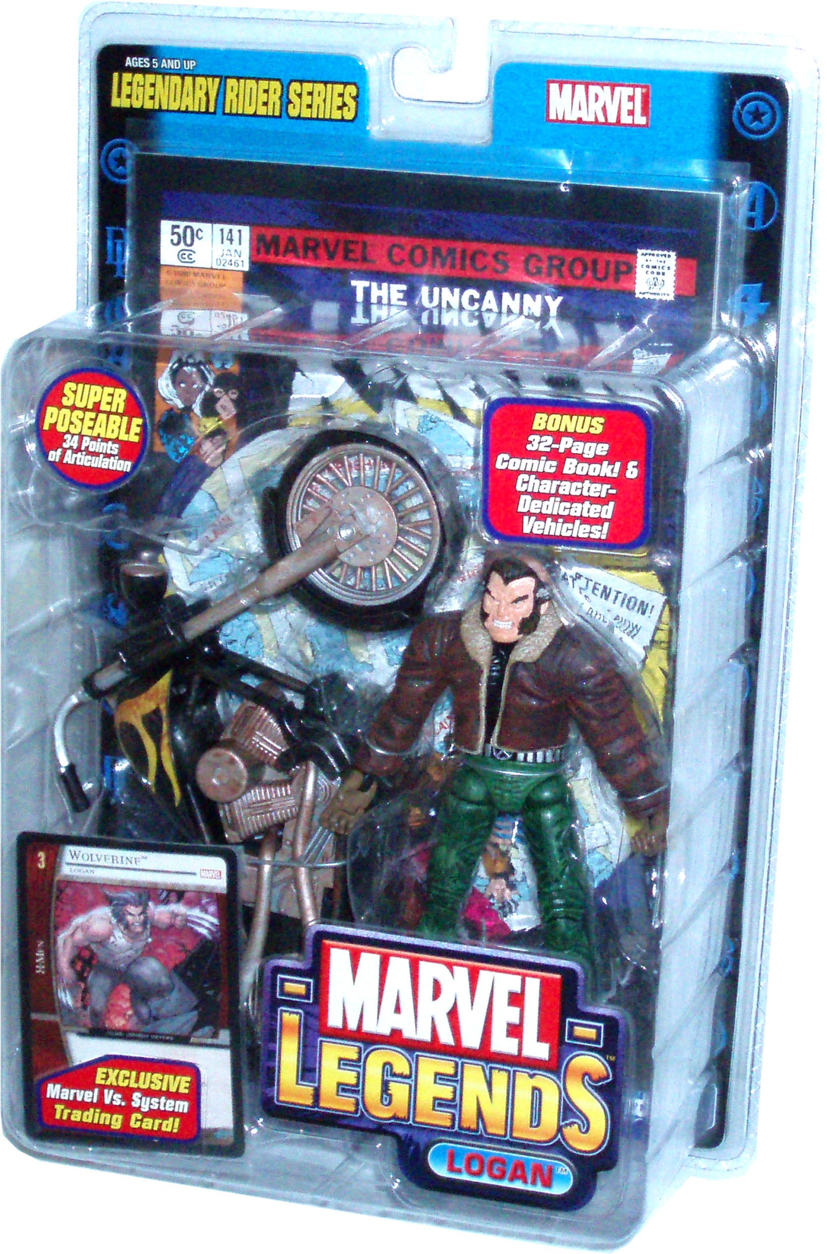 Mua Marvel Legends Legendary Rider Series Civilian Wolverine (Variant ...