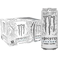 Amazon.com : Monster Energy Zero Ultra, 16 Fl Oz Cans, 12 Pack ...