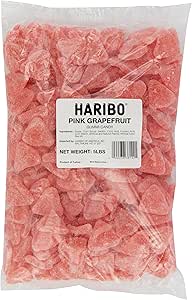 Amazon.com : Haribo Gummi Candy, Pink Grapefruit, 5-Pound Bag : Pink ...