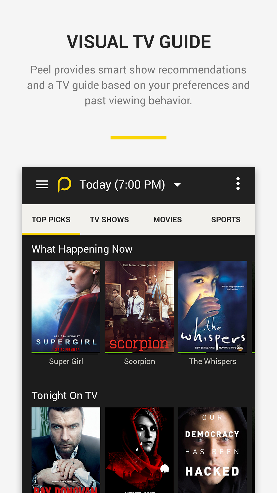 Peel Smart Remote:Amazon.com:Appstore for Android