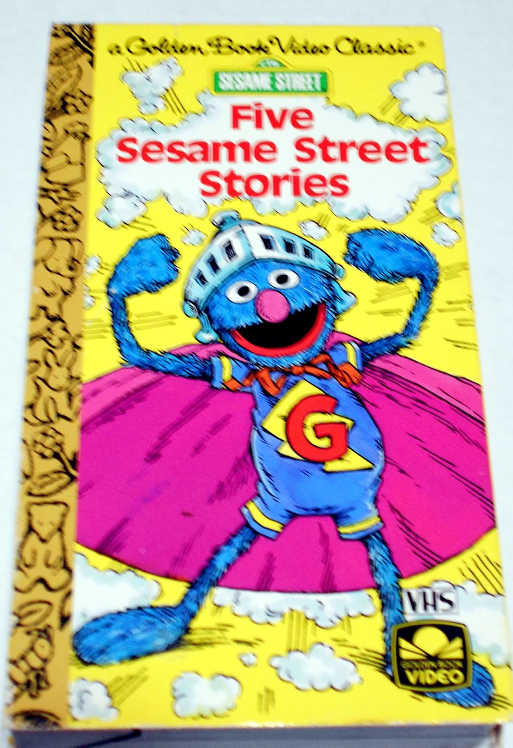 Amazon.com: Five Sesame Street Stories (Four Featuring Super-Grover and ...