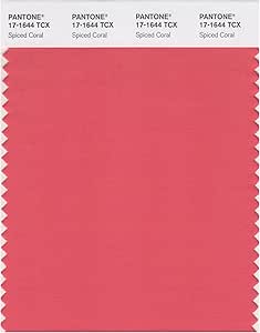 PANTONE Smart 17-1644X Color Swatch Card, Spiced Coral - House Paint ...