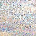 Amazon.com: LUTE Window Privacy Film Rainbow Window Cling, 3D ...