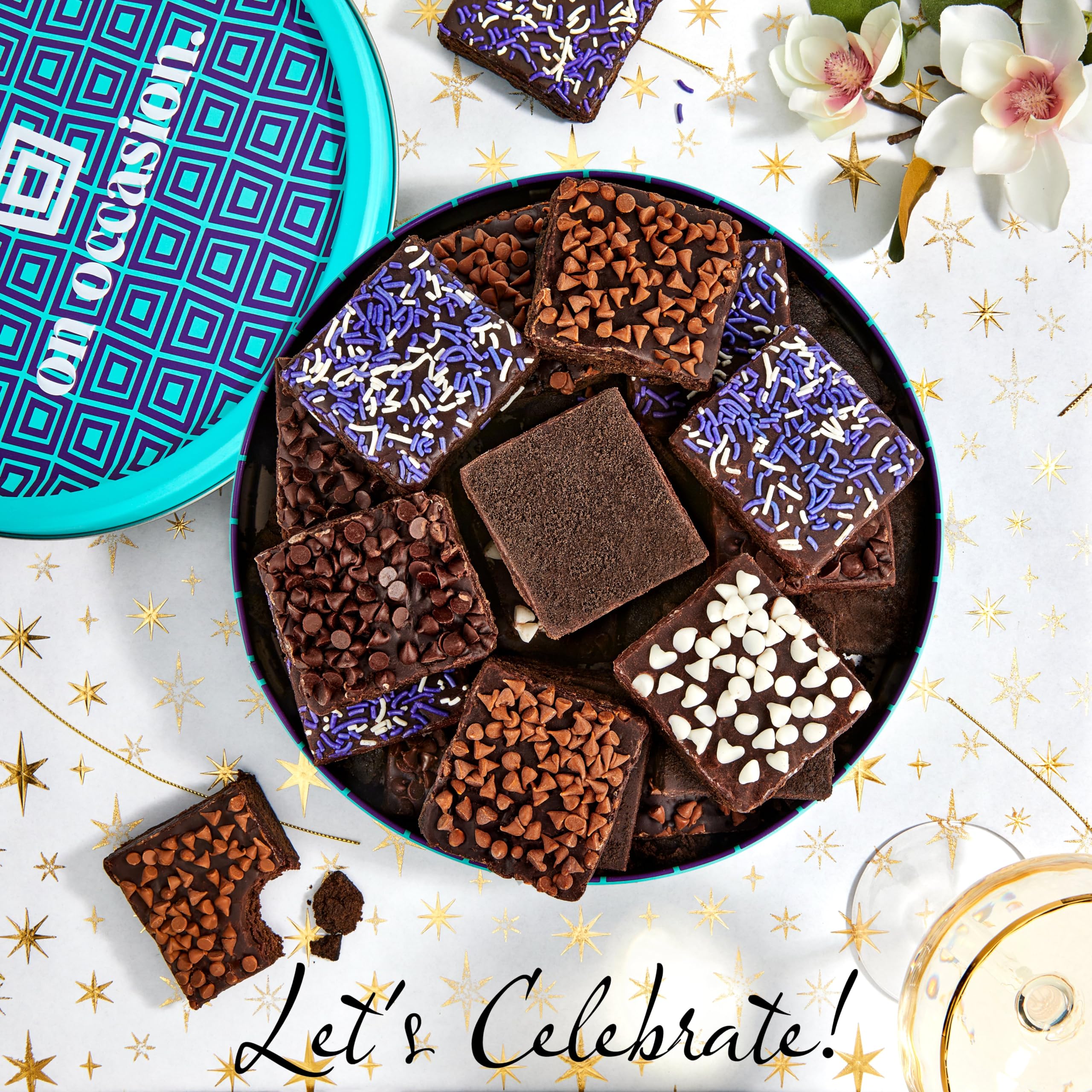 Mua Fathers Day Gourmet Chocolate Brownies Individually Wrapped | Fudge ...