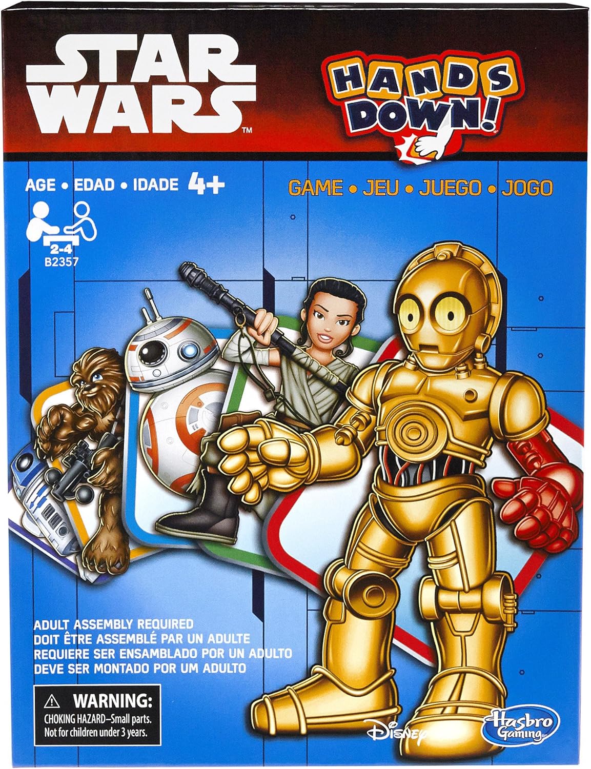 Amazon.com: Star Wars Hands Down Game: Toys & Games