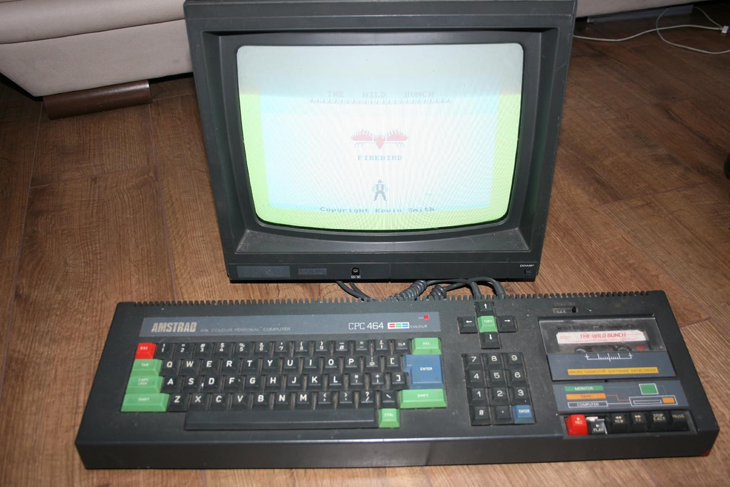 Amstrad CPC 464 Colour Personal Computer And CTM 644 Colour Monitor ...
