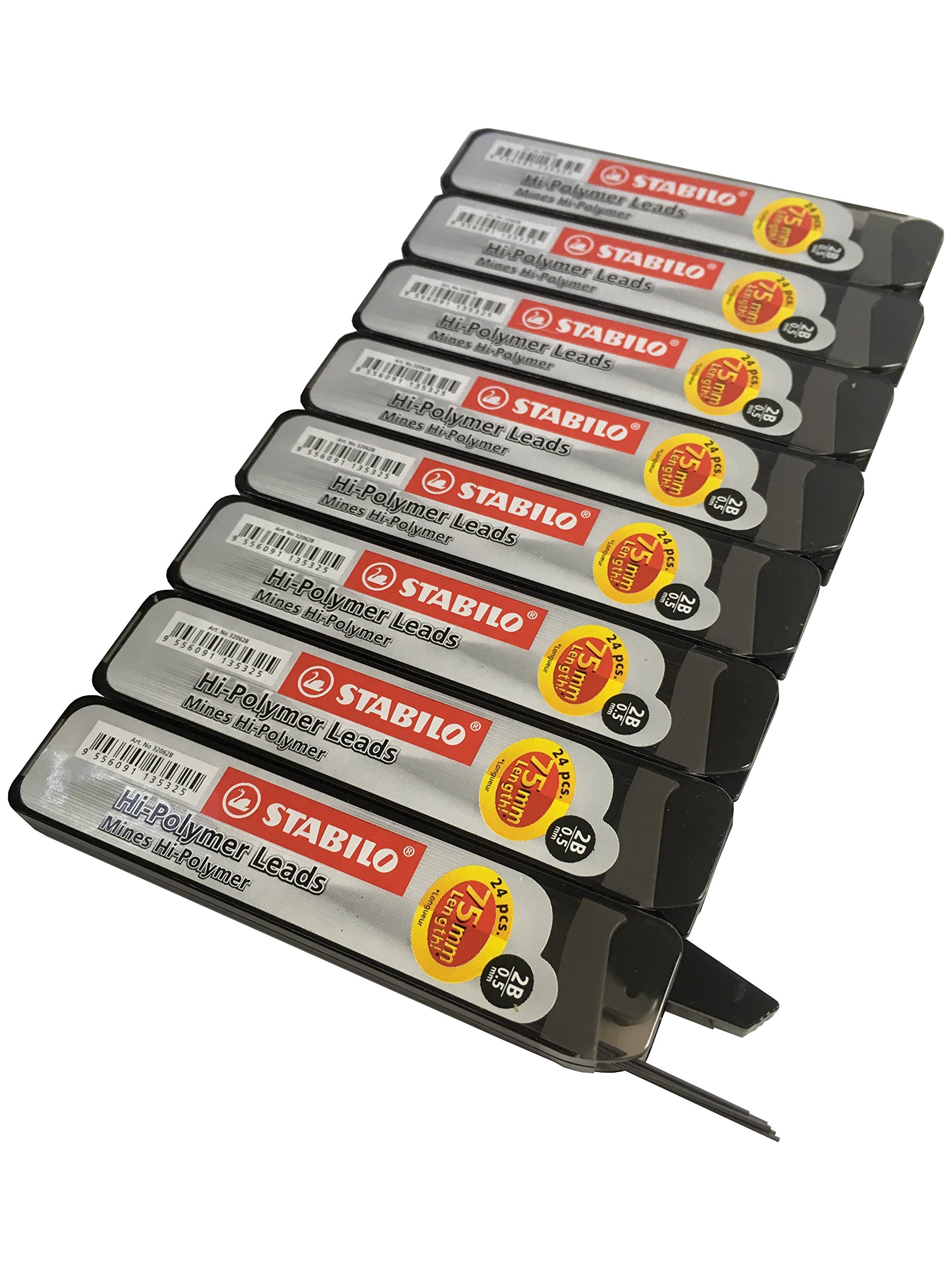 Mua Extra Long 0.5mm 2B Long Hi-Polymer Leads Fine Mechanical Pencil ...