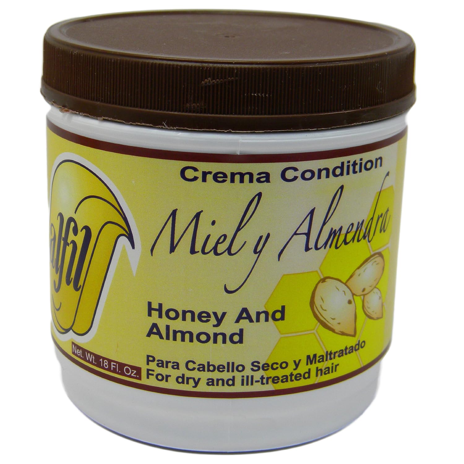 Amazon.com : Dominican Hair Product Miel y Almendra (Honey and Almond ...