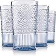 Amazon.com | Godinger Highball Drinking Glasses, Acrylic Drinking ...