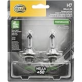 Amazon.com: HELLA H13P50TB +50 Performance Bulb, 12V, 60/55W, 2 Pack ...