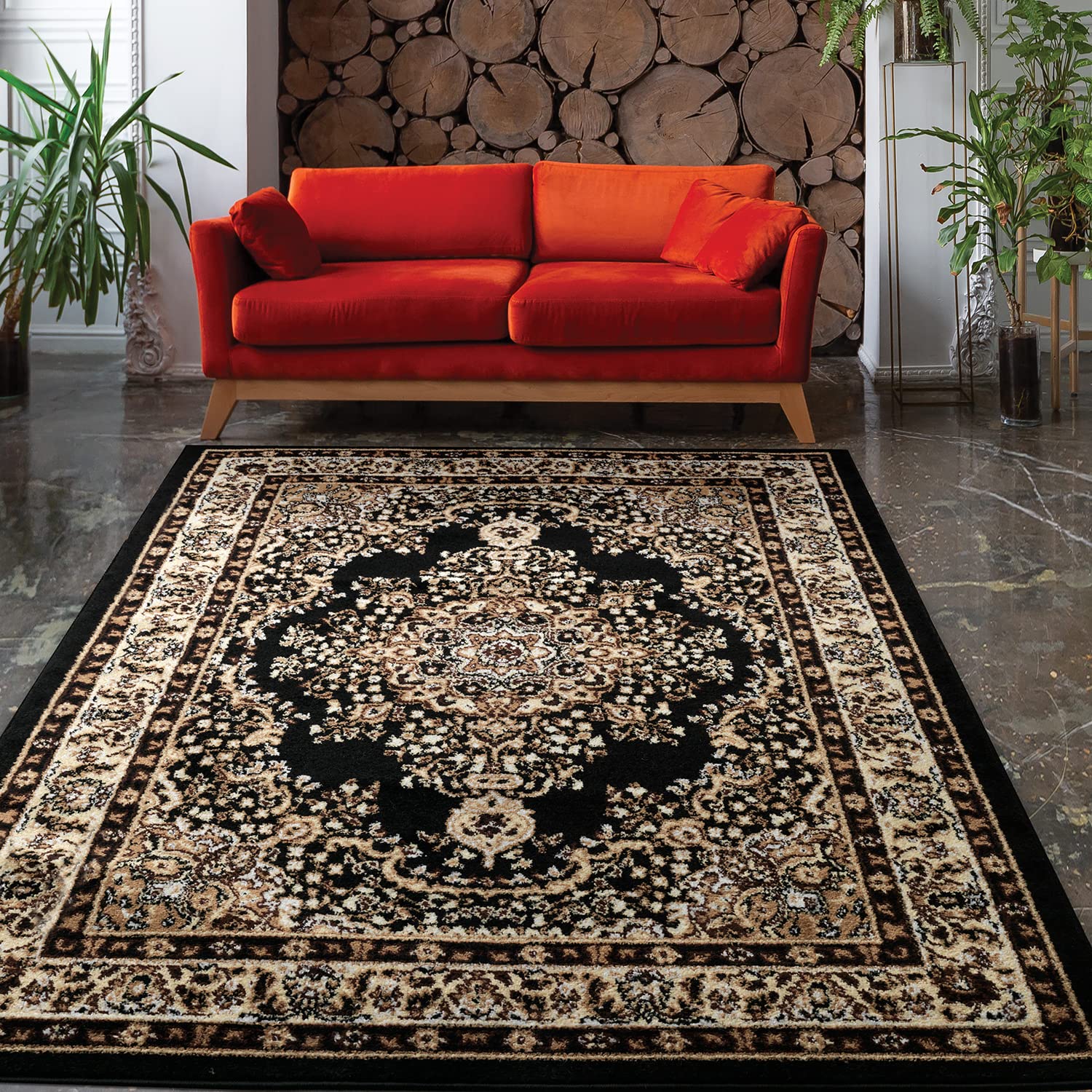 Antep Rugs Oriental 8x10 Traditional Medallion Indoor Area Rug Siesta ...