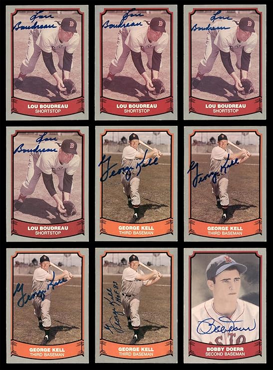 1988 Pacific Baseball Legends Autographed Cards 67 Count Lot SKU ...