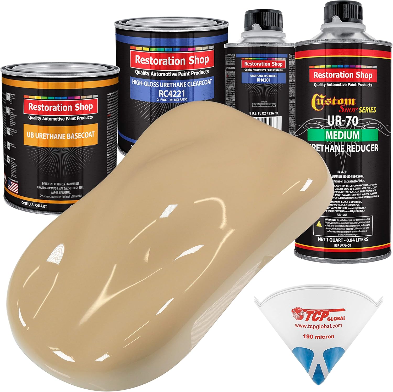 Amazon.com: Restoration Shop - Complete Medium Quart Kit - Shoreline ...
