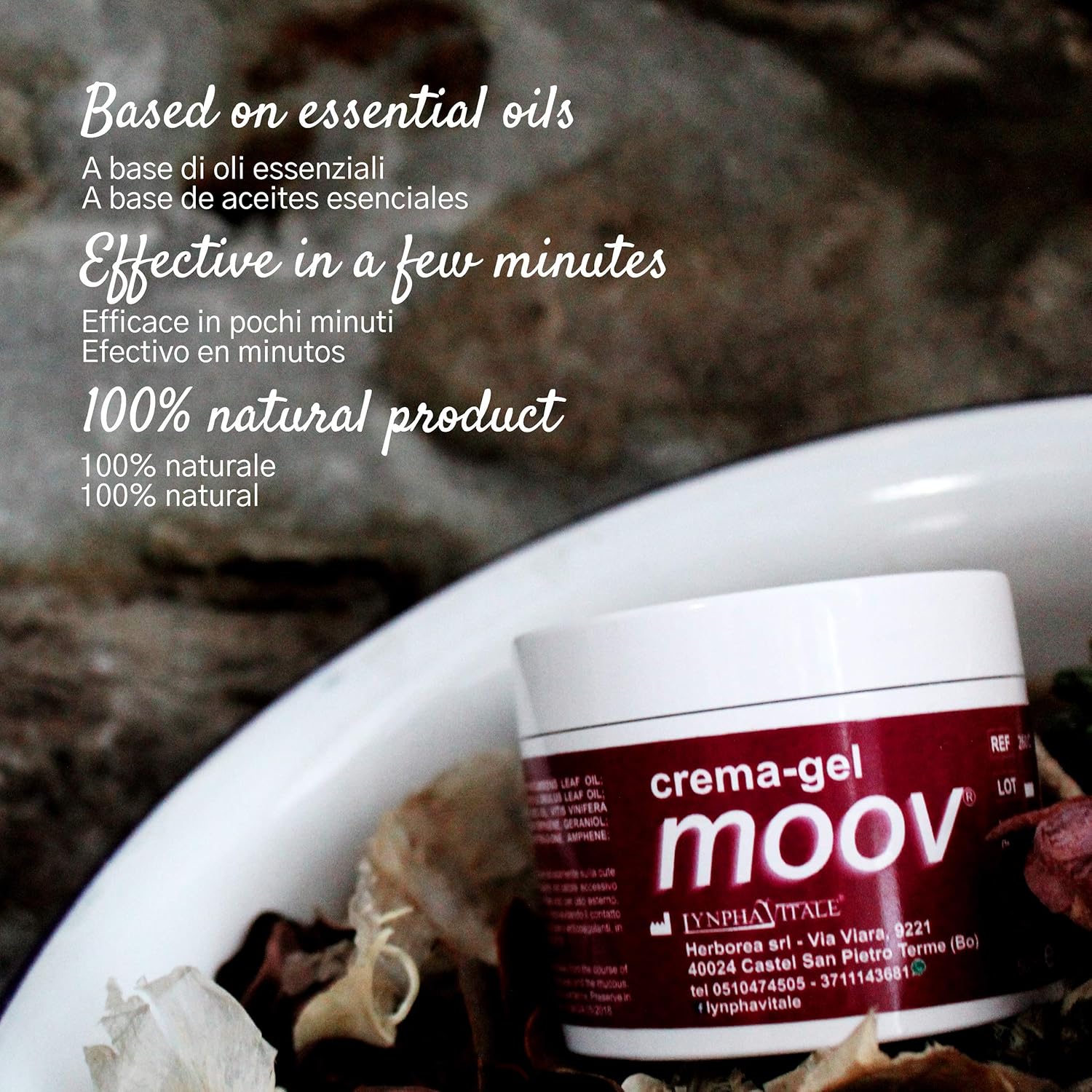 Moov Cream Gel 50 ml – Pain Reliever Ideal for: – sprains – Bruises ...