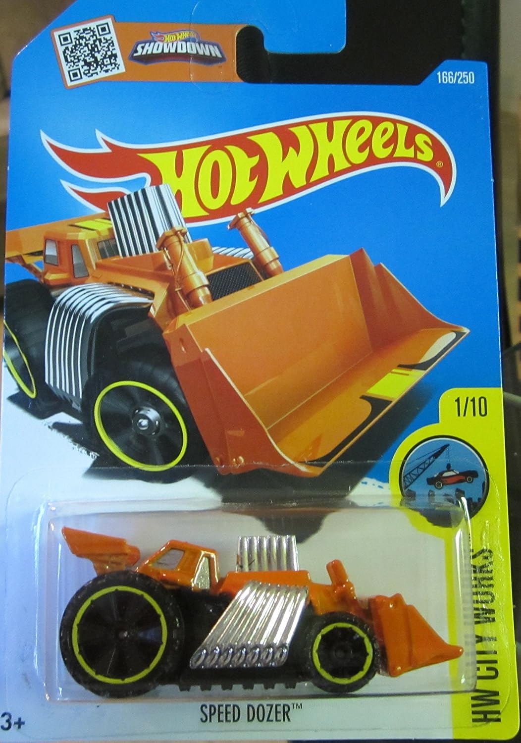 Buy Speed Dozer Hot Wheels 2016 HW City Works #1/10 1:64 Scale ...