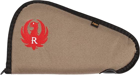 Allen Company Ruger Embroidered Logo Handgun Case, 13-Inch, Soft Pistol ...
