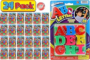 JA-RU ABC Magnetic Letters and Numbers Party Favor Bundle ( Pack ...