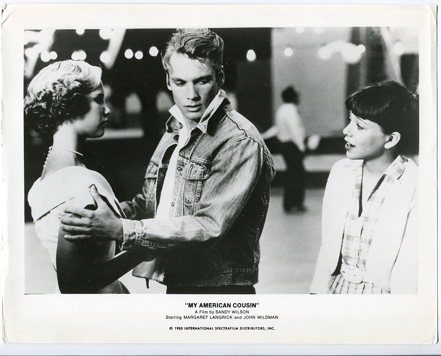 MOVIE PHOTO: My American Cousin-Margaret Langrick-John Wildman-8x10-B&W ...
