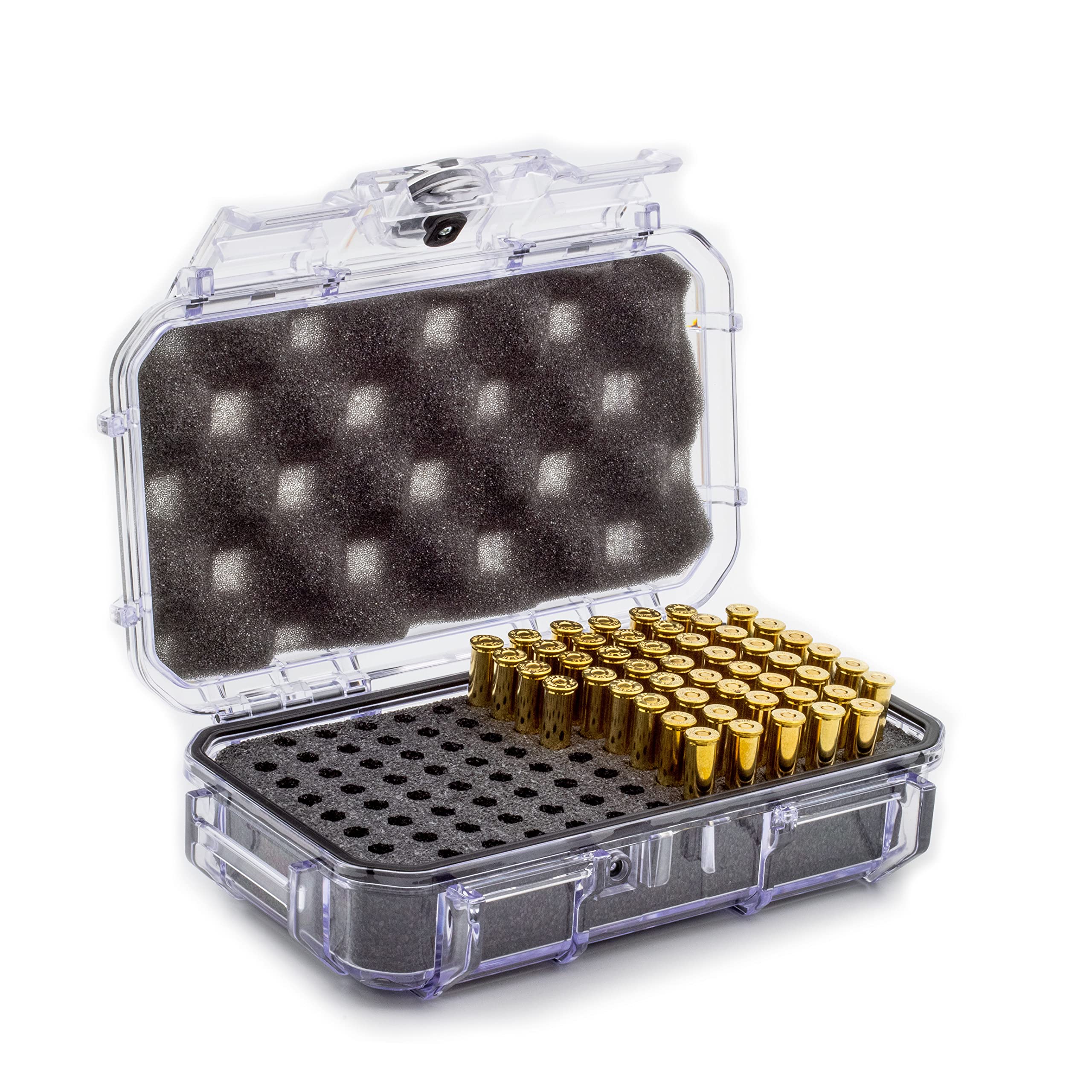 Evergreen 100 Pistol Round Bullet Locking Storage Case - Travel Safe ...