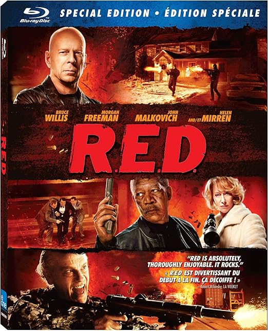 R.E.D. Special Edition Bilingual Blu-ray Sous-titres français: Amazon ...