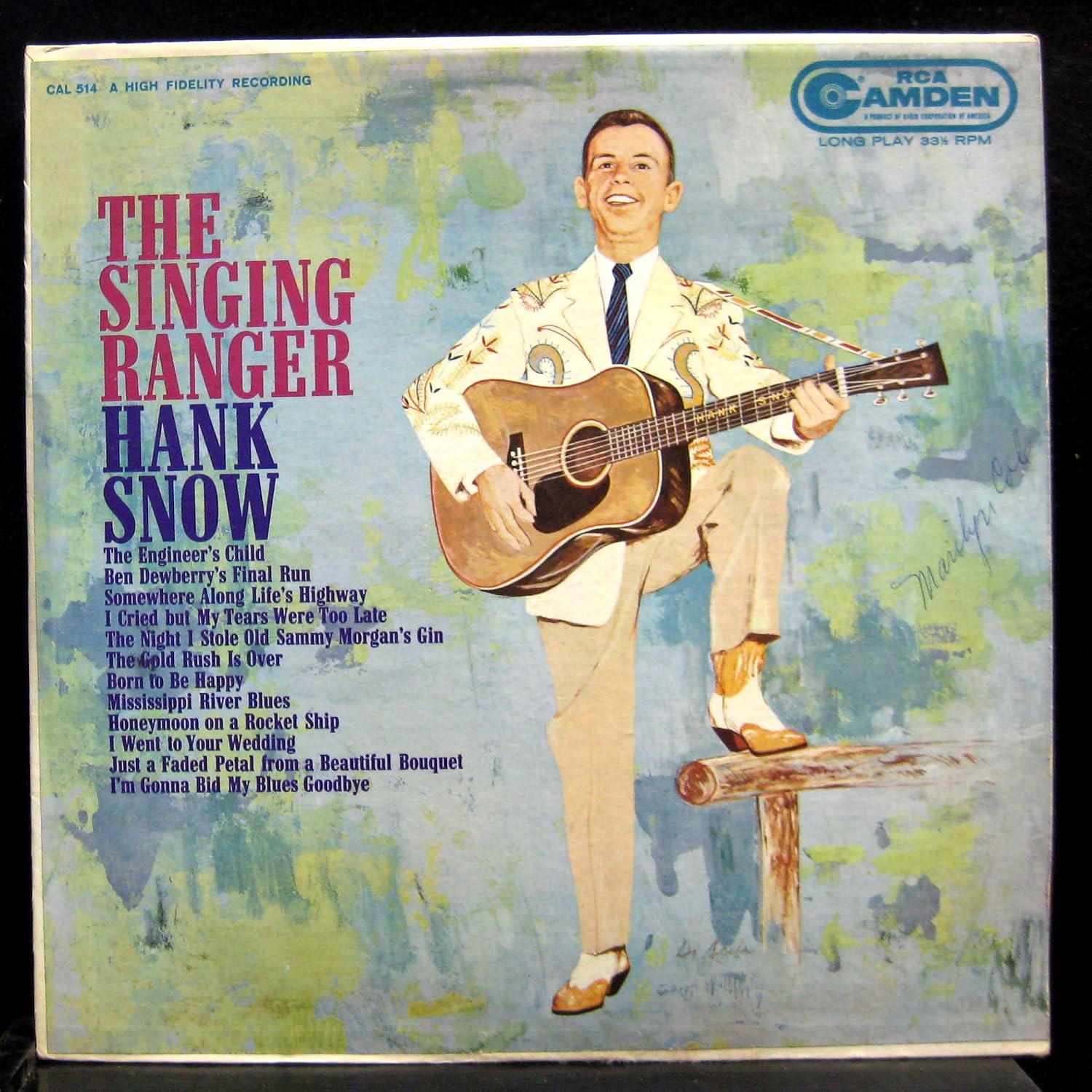 Hank Snow - HANK SNOW THE SINGING RANGER vinyl record - Amazon.com Music