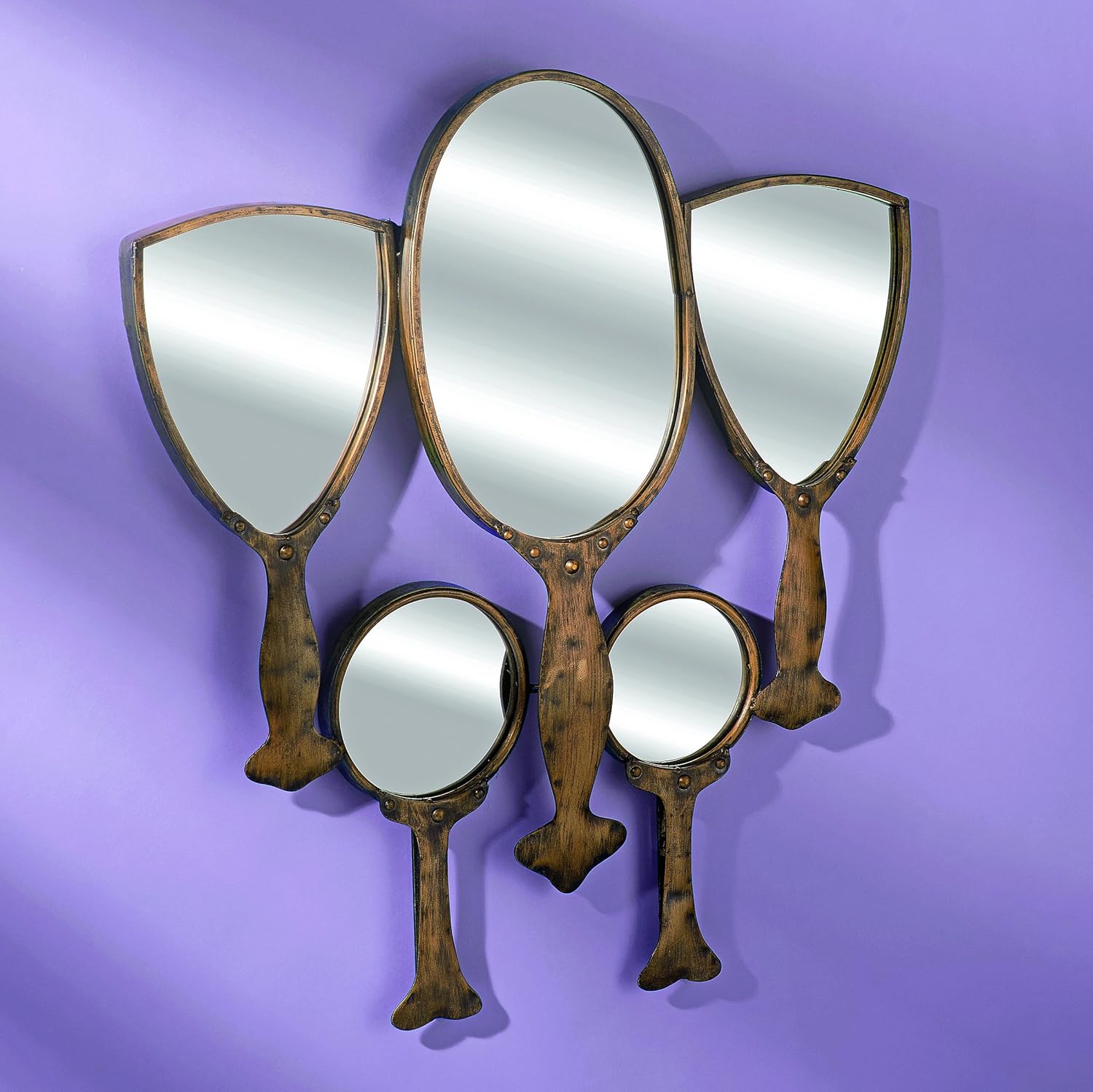 Design Toscano Fairest of Them All Hand Mirror Wall Sculpture – BigaMart