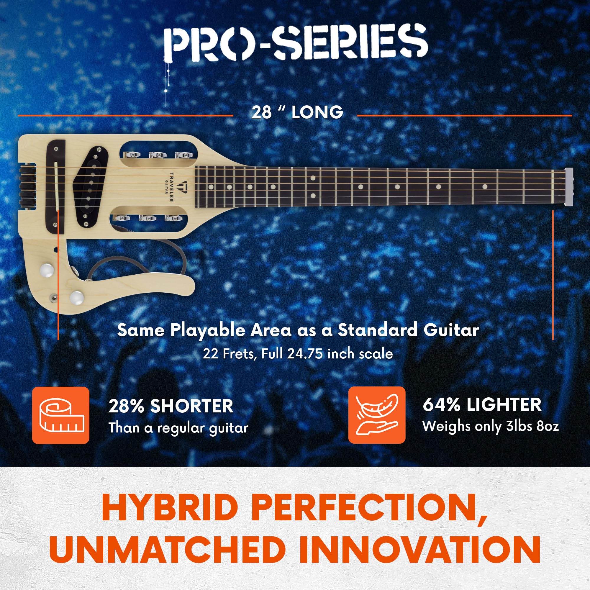 Mua Traveler Guitar 6 String Pro-Series (Maple), Right, (PS MPS) trên Amazon Mỹ chính hãng 2025 ...