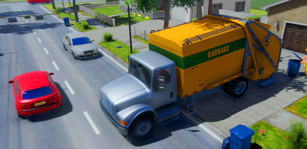 City Garbage Truck Sim 3D: Trash Dumper Truck Driving 2019:Amazon.co.uk ...