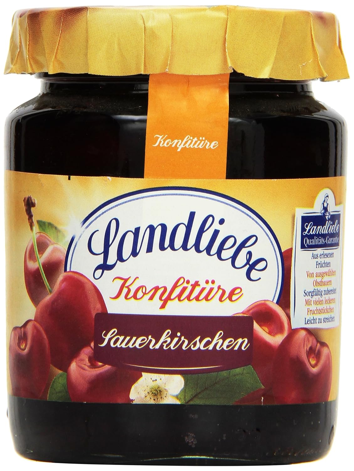 Landliebe Konfitüre Extra, Sauerkirsche, 10er Pack (10 x 200 g): Amazon ...