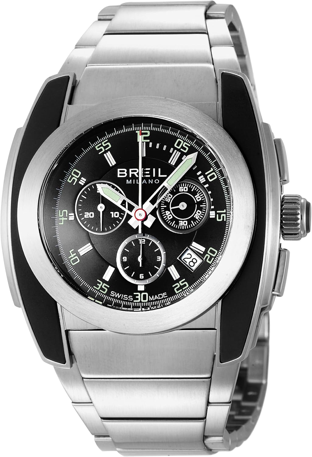 Breil BW0382 Mens Chronogragph Watch with Stainless Steel Bracelet ...