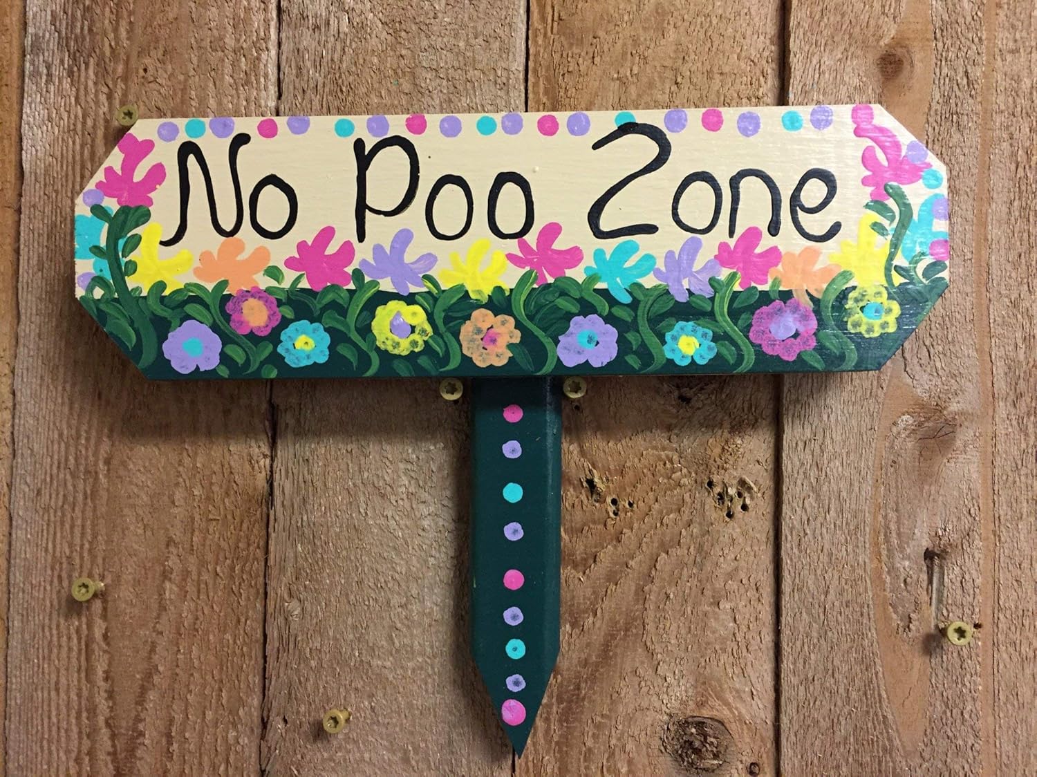 Amazon.com: No poo sign, no poop sign, no poo zone: Handmade