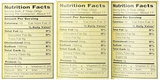 Honey Barbecue Sauce Nutrition Facts | Besto Blog
