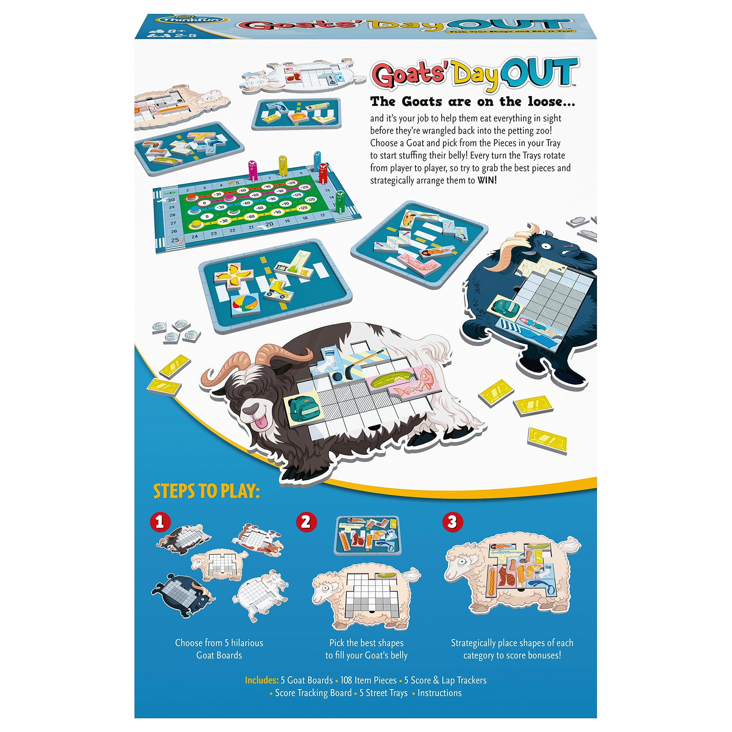 Mua ThinkFun Goats' Day Out: A Hilarious Addictive Chaotic Goat Themed ...