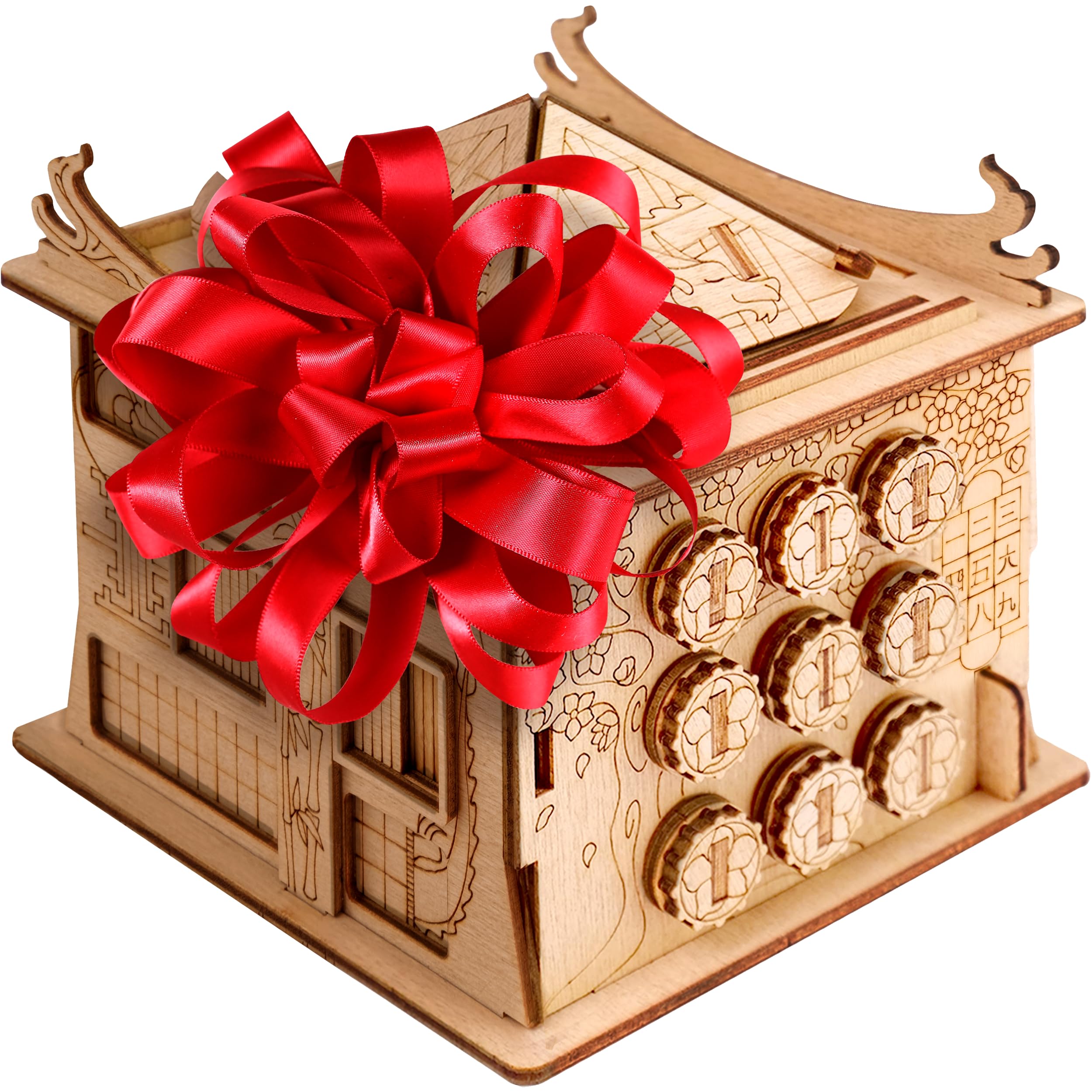 ESC WELT House of Dragon Puzzle Box - 3D Escape Game Money Box - Brain ...
