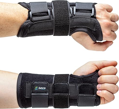 Carpal Tunnel Wrist Brace Support with Metal Splint Stabilizer by ...