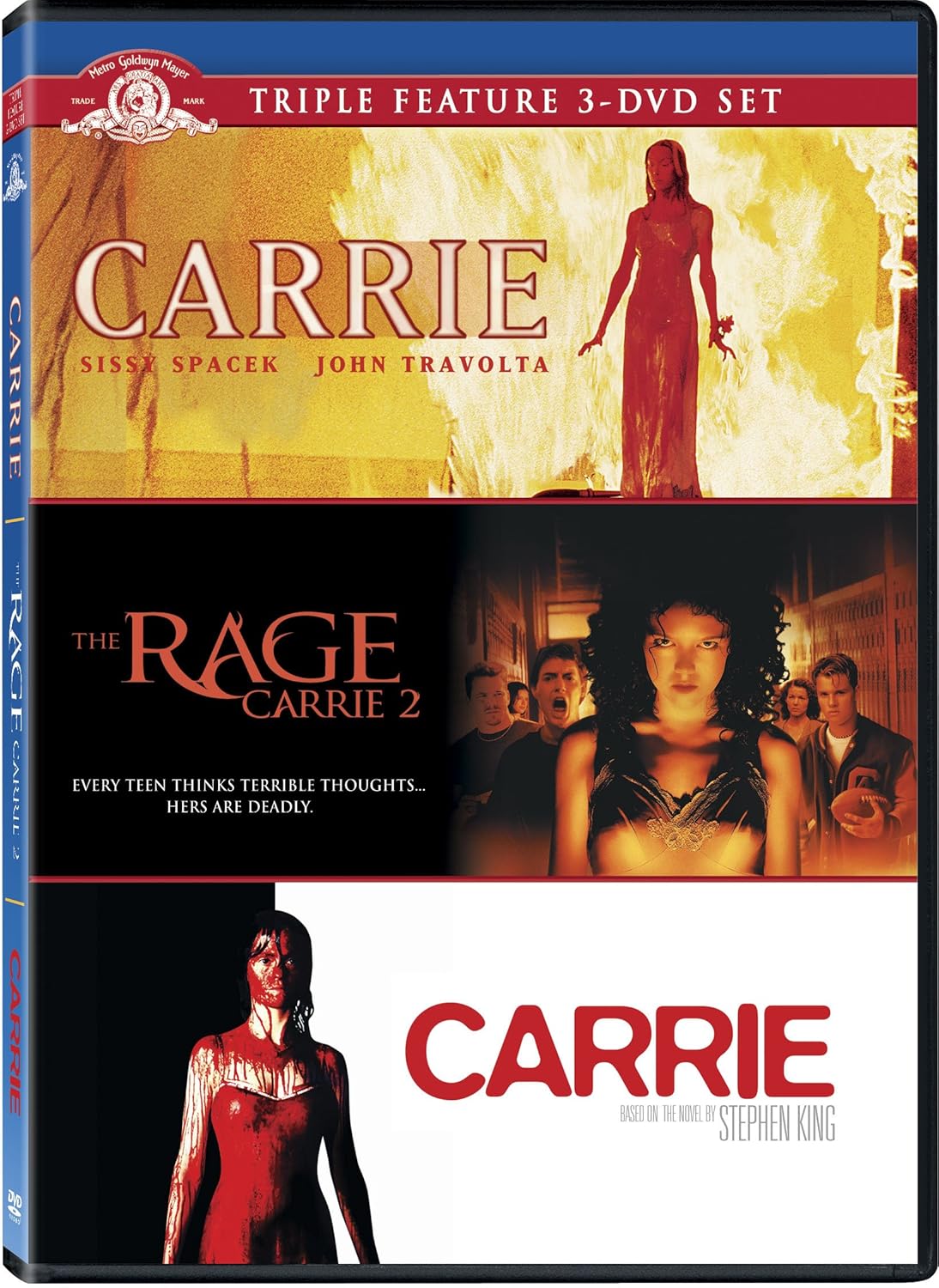 Carrie Triple Feature Carrie / Carrie 2 / Carrie: 2002: Amazon.de: DVD ...