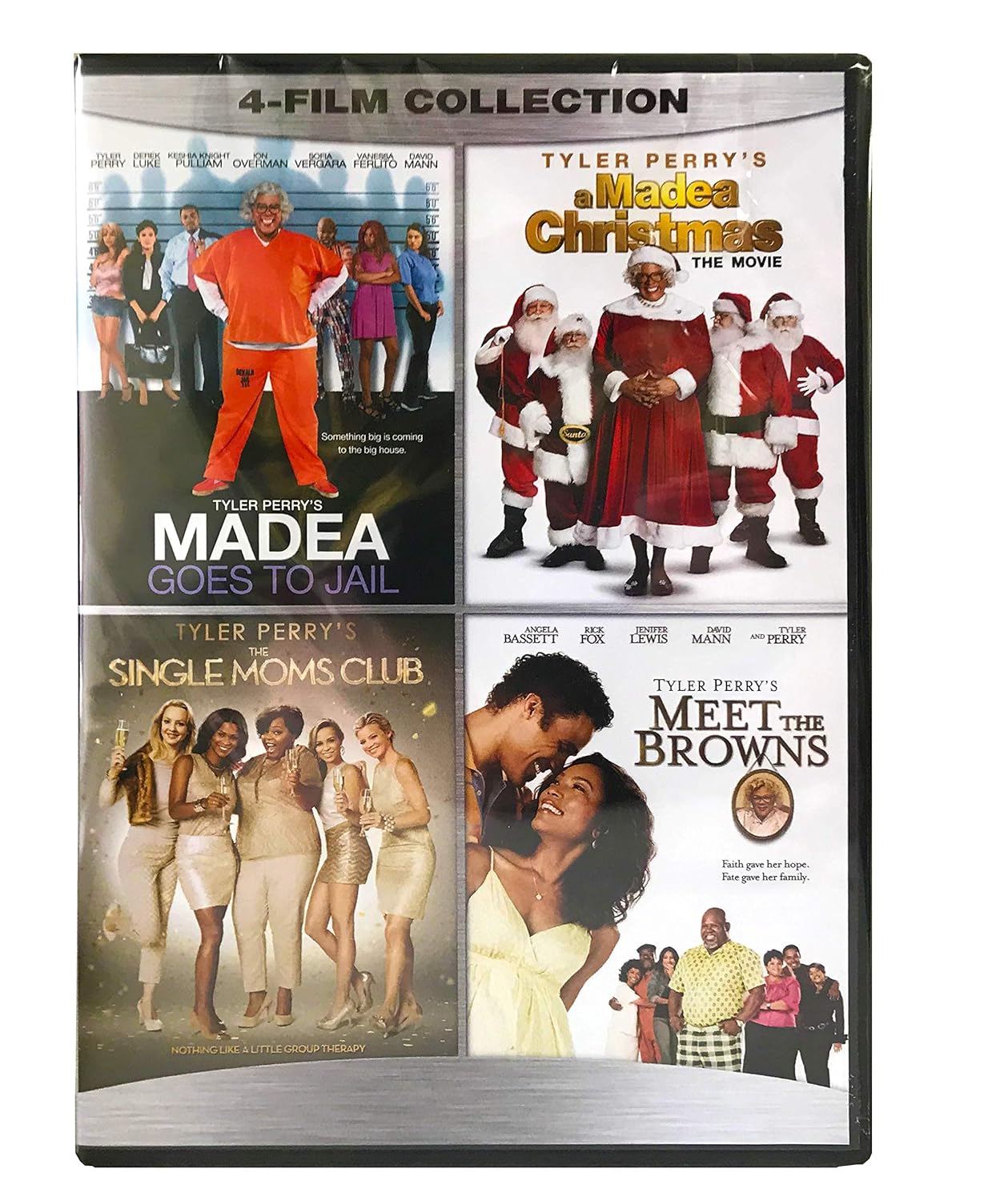 Amazon.com: Tyler Perry 4 Film Collection DVD - Madea Goes to Jail / A ...