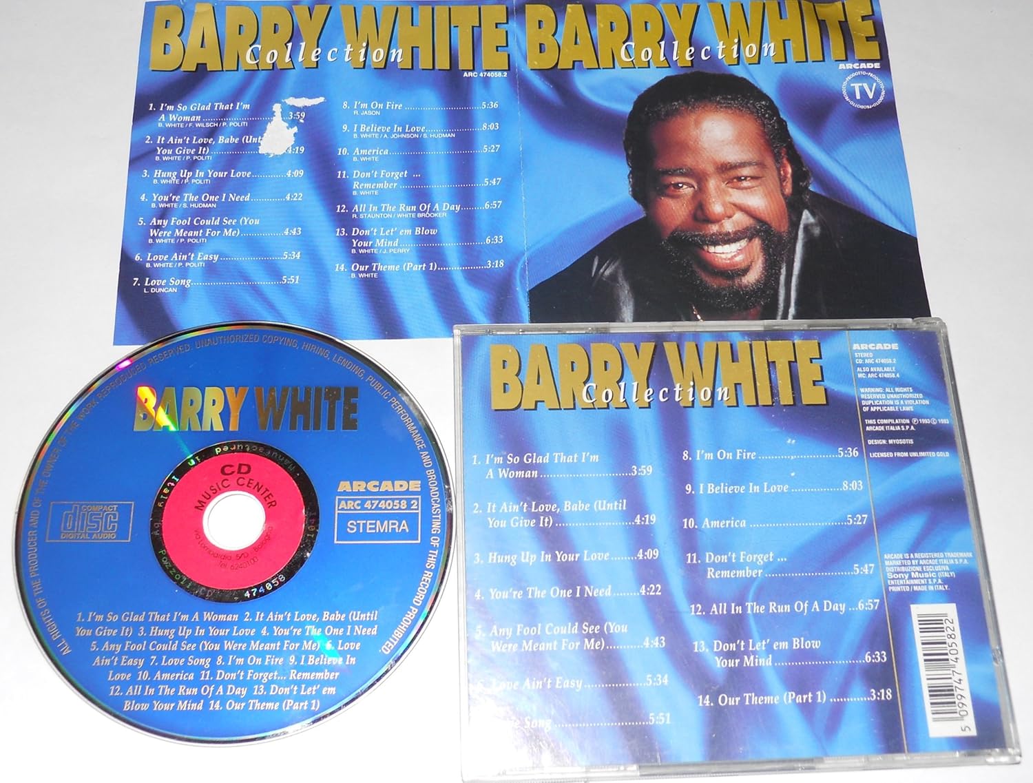BARRY WHITE COLLECTION - CD..: Barry White: Amazon.fr: Musique