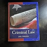 Criminal Law: Samaha, Joel: 9780495807490: Amazon.com: Books