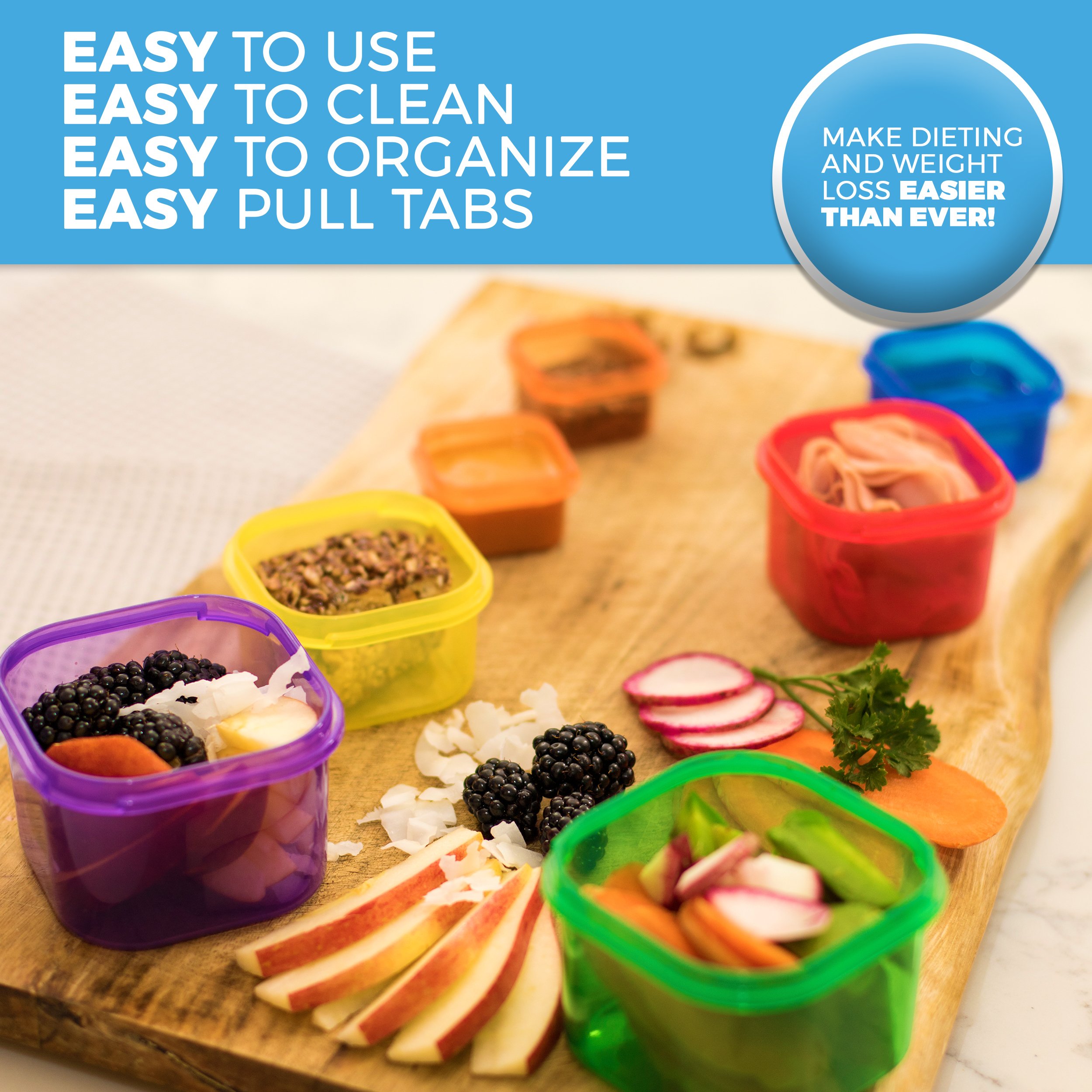 SALE! 21 Day Portion Control Diet Container Set LABELED Portion Control ...