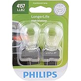 Amazon.com: Philips 3457NA LongerLife Miniature Bulb, 2 Pack : Automotive