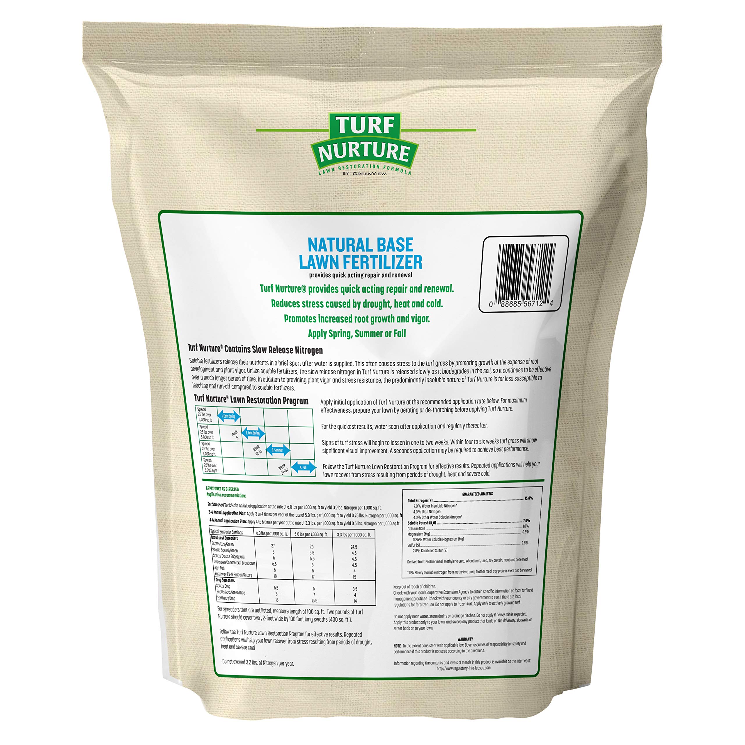 Mua Turf Nurture Natural Base Lawn Fertilizer - 8.33 lb. Bag trên ...
