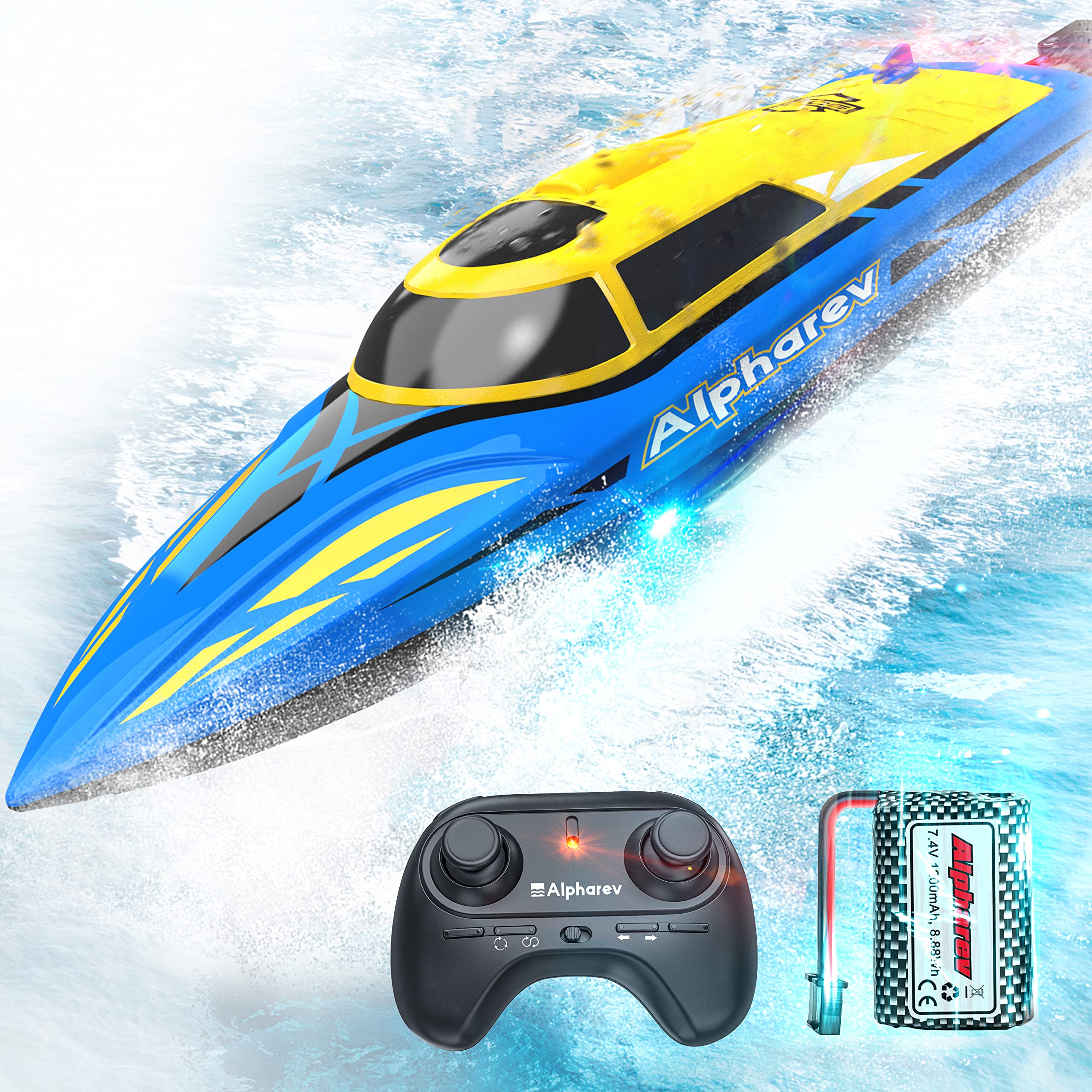 Mua ALPHAREV RC Boat - R206 25+ MPH Fast Remote Control Boat for Pool ...