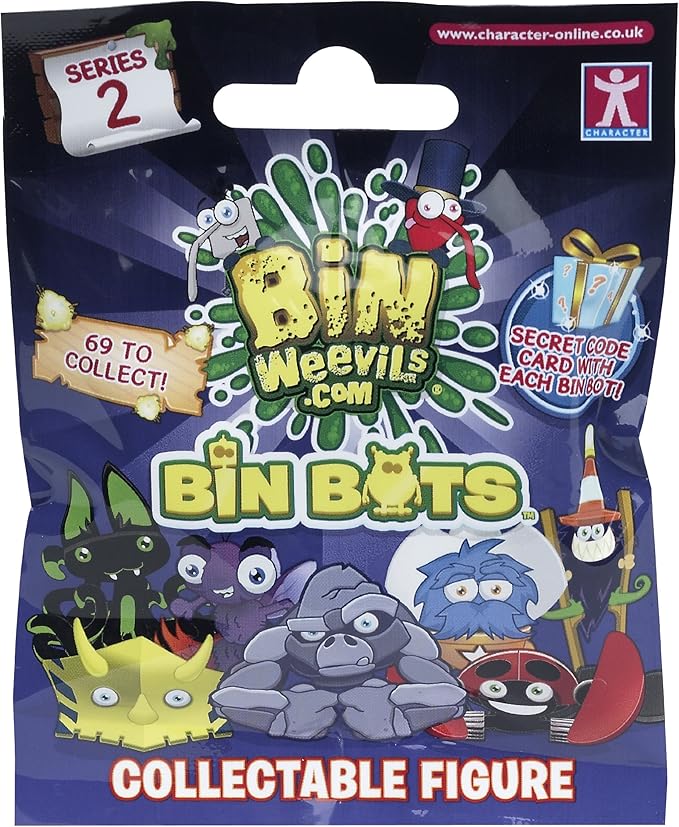 Bin Weevils Bin Bot Blind Bags - Series 2: Amazon.co.uk: Toys & Games