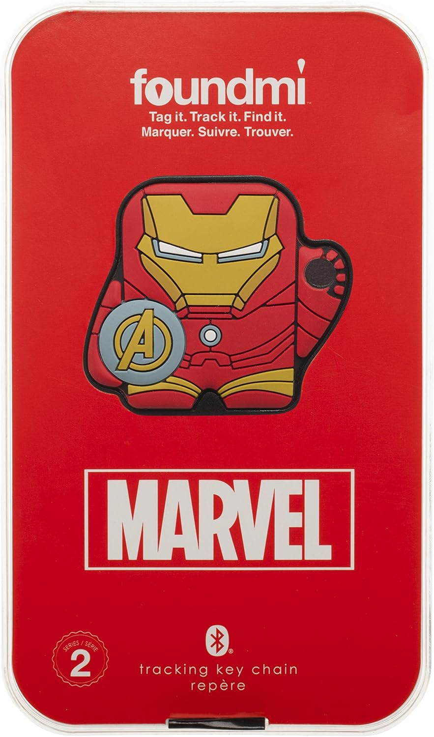 FoundMi Marvel Comics Ironman – Key Finder. Phone Finder. Anything ...