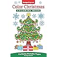 Amazon.com: Color Christmas Coloring Book: Perfectly Portable Pages (On ...