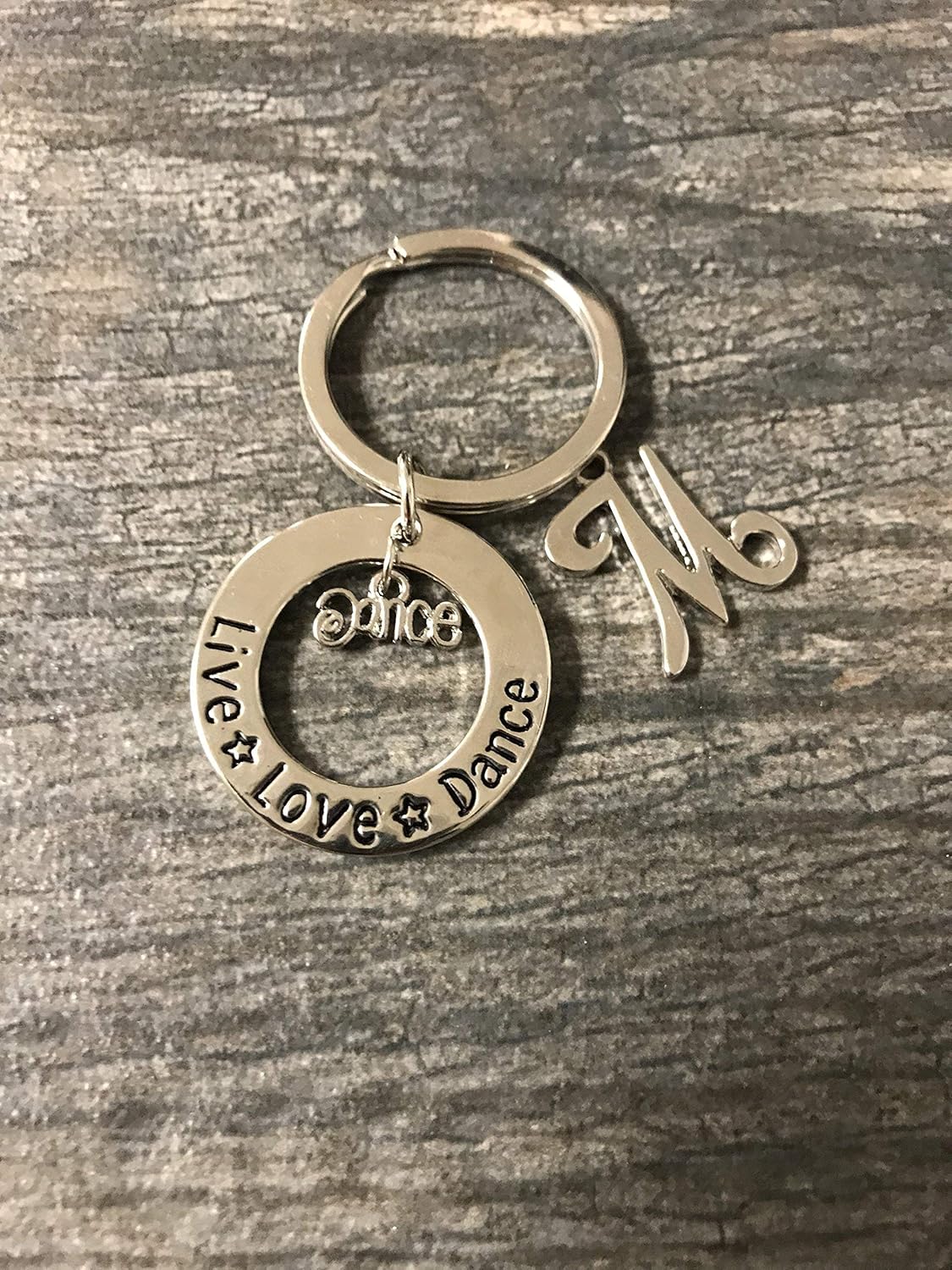 Amazon.com: Personalized Dance Keychain - Girls Dance Jewelry - Live ...
